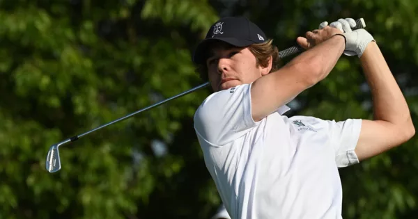 Internationaux de France Messieurs : Maxence Mugnier co-leader | FFGolf