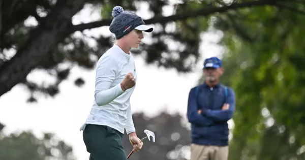 Lacoste Ladies Open de France : Emma Grechi co-leader | FFGolf