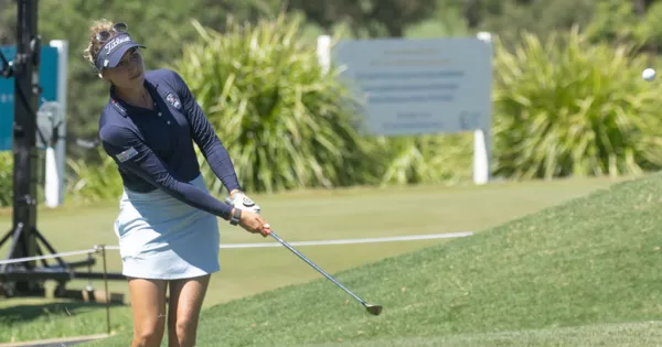 Australian Women's Classic : Nastasia Nadaud sauve une 16e place | FFGolf