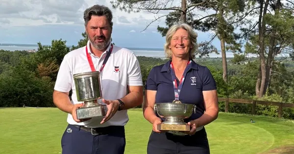 Trophée Lally Segard & Trophée Dauberville : Albert Galloy et Hélène ...
